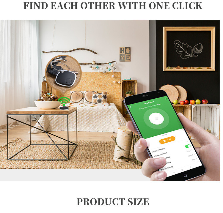 Mini Anti Lost Alarm Blue Tooth Pet Tracker Real Time Location Tracking ...